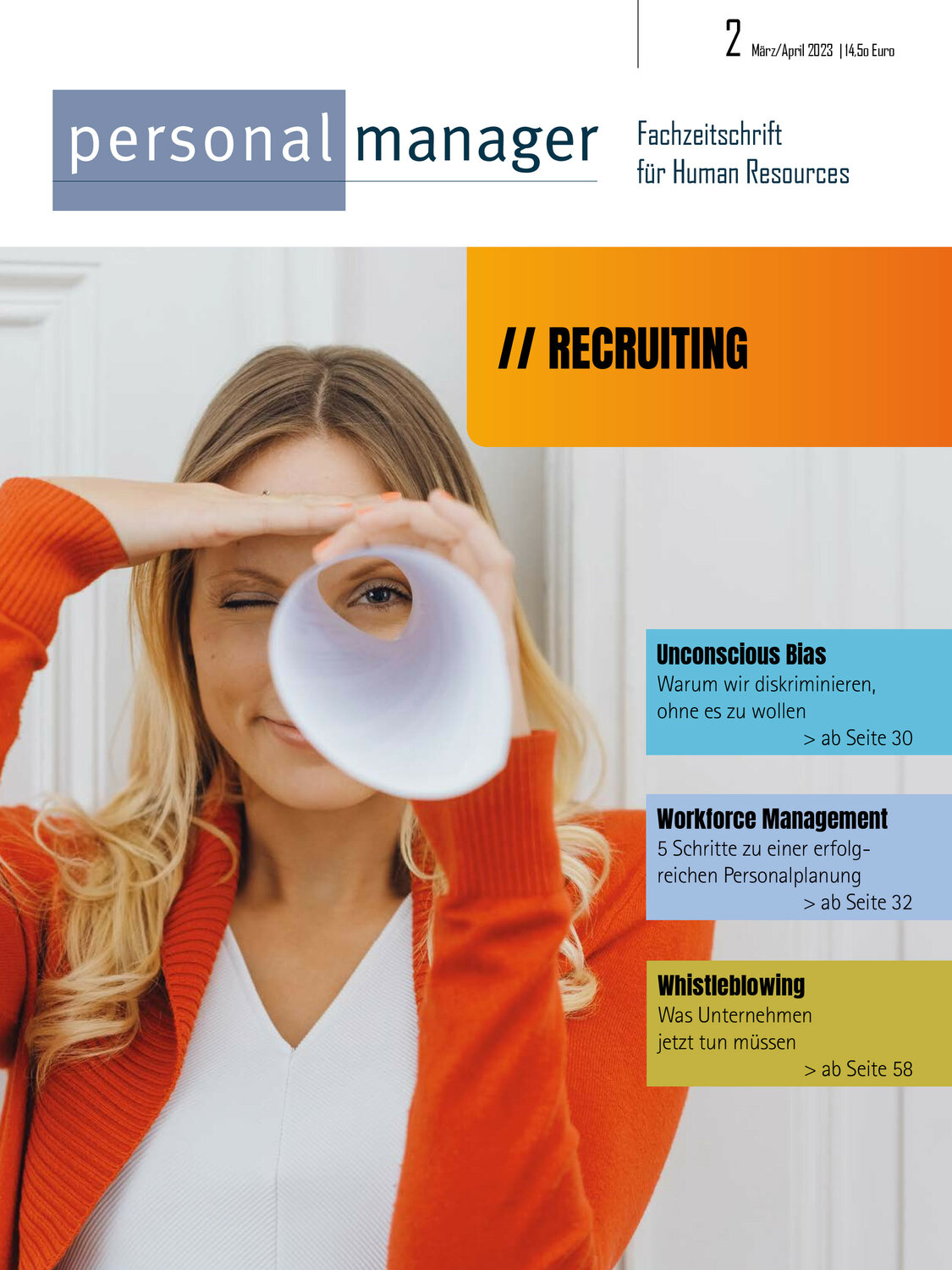 Die aktuelle personal manager Ausgabe